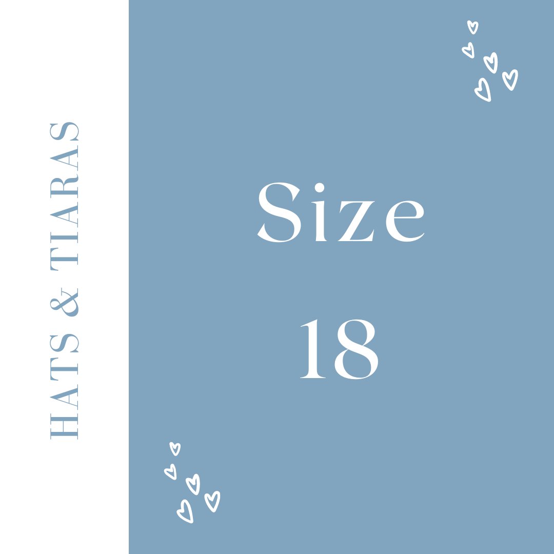 Clothing Size 18 – Hats & Tiaras